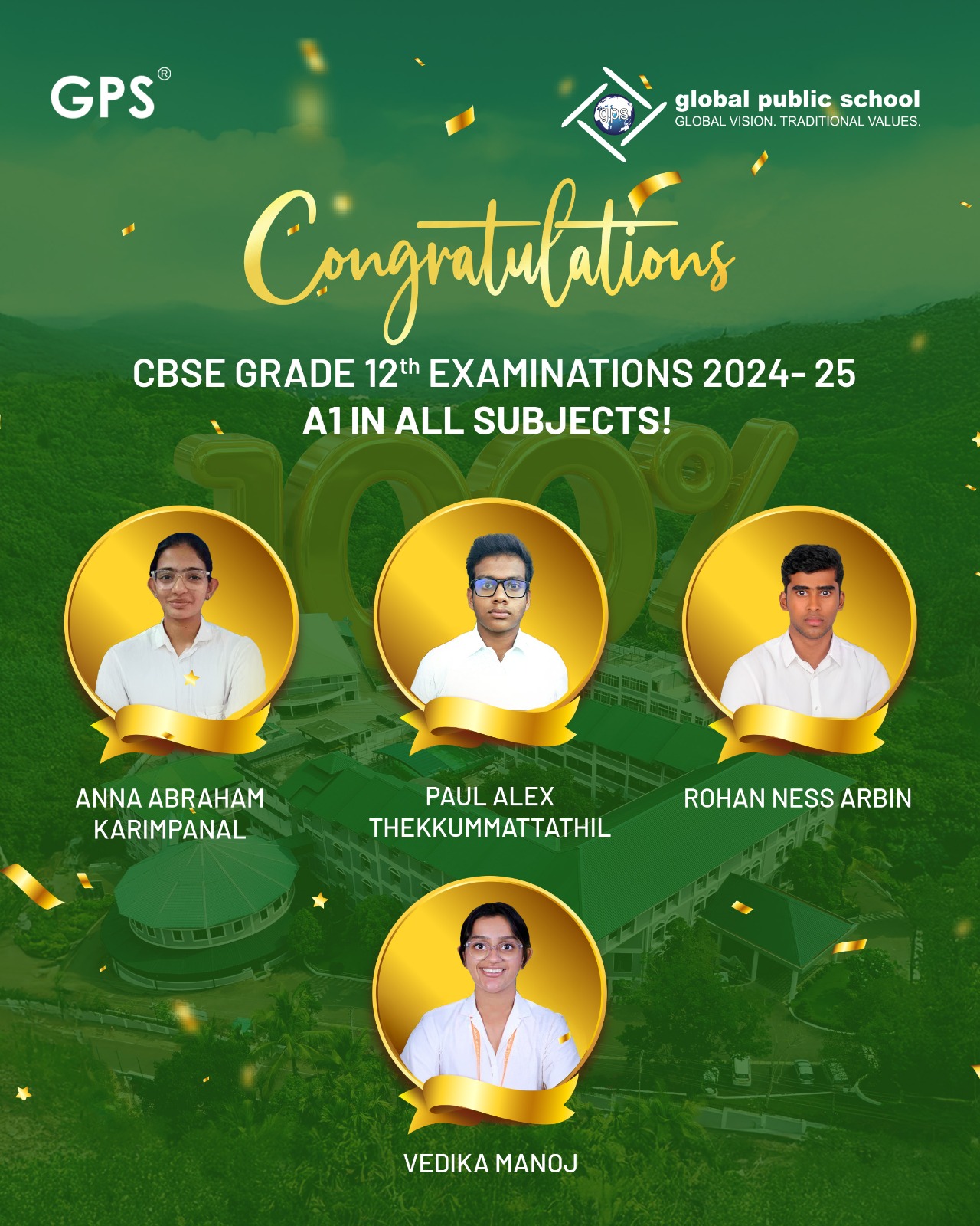 A1 in all subjects - Grade - 12 - Best School in Kochi, Kerala | Top ...