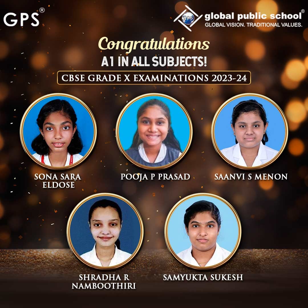 A1 in all Subjects - CBSE Grade X Examinations 2023-24 - Best School in ...
