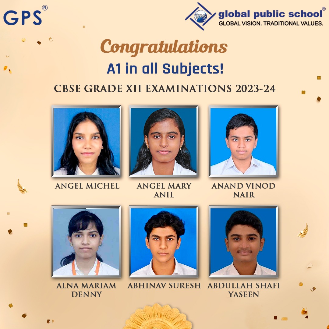 A1 in all Subjects- CBSE Grade XII Examinations 2023-24 - Best School ...